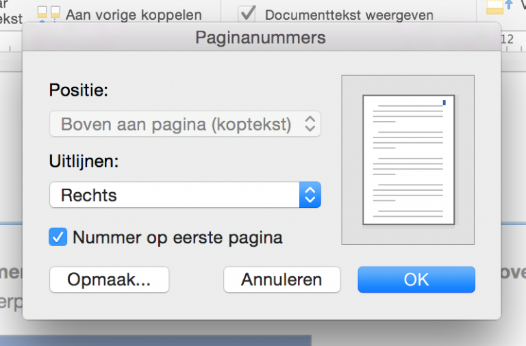 Praktische tips: Paginanummers laten beginnen waar jij dat wil ...